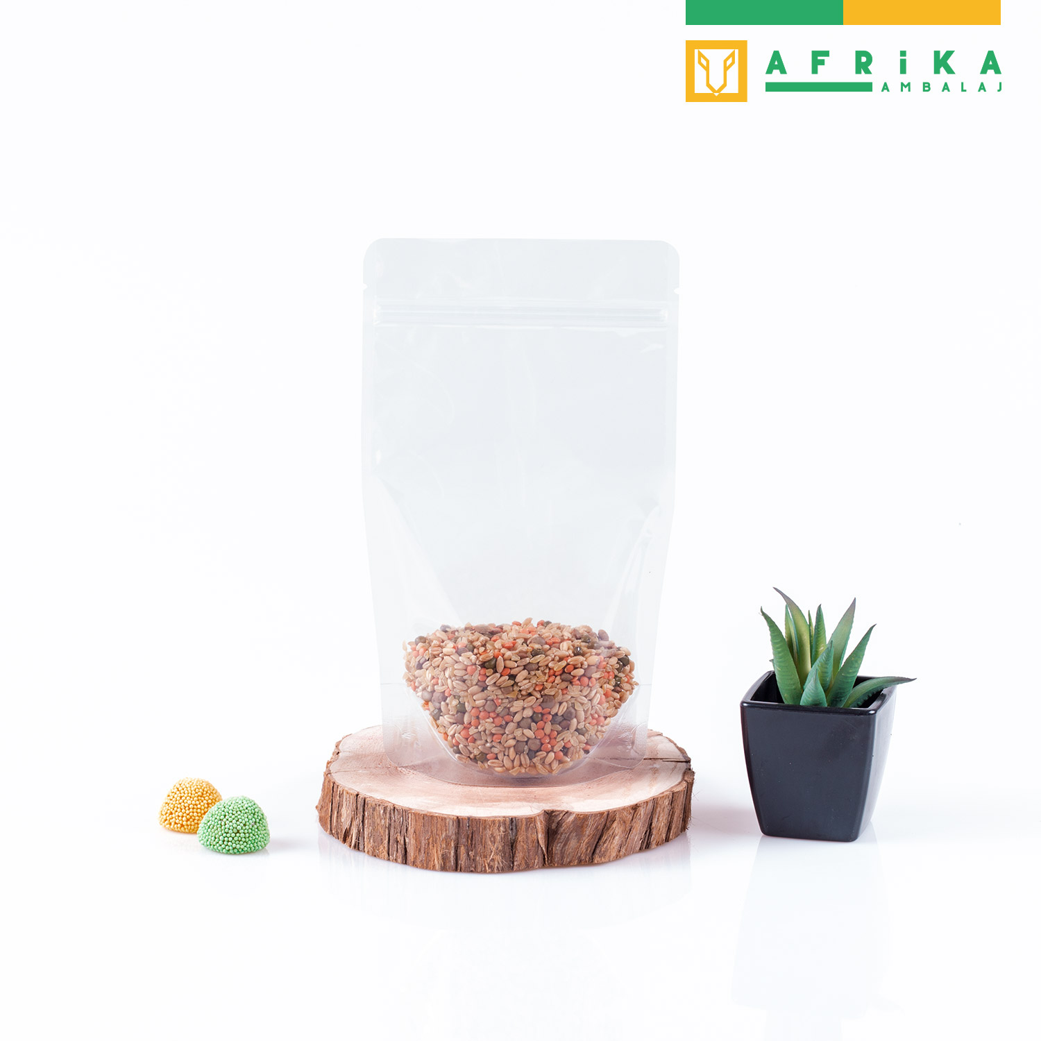 Şeffaf Doypack - Afrika Ambalaj